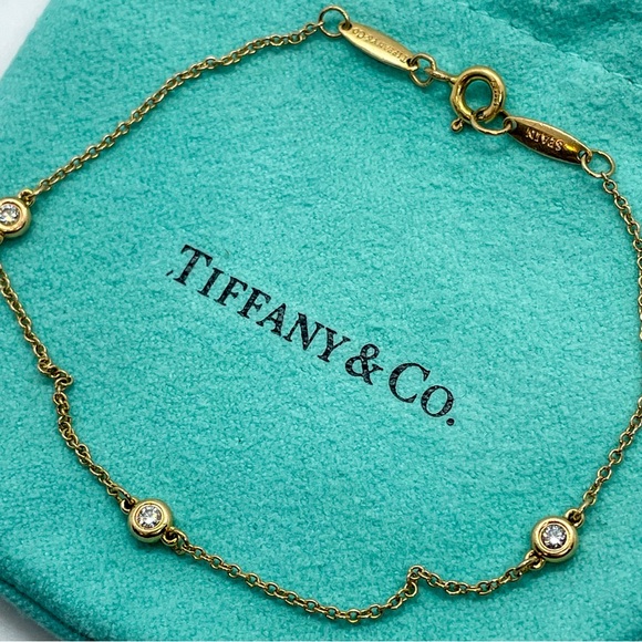 Tiffany & Co. | Jewelry | Tiffany Co Bracelet 8k Rose Gold Elsa Peretti ...